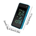2 In 1 Stationery Box with LCD Writing Board, One-Click Clear Erasable ...