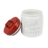 DII, Kitchen Accessories Collection Ceramics, Red, 3pk Canister Set ...