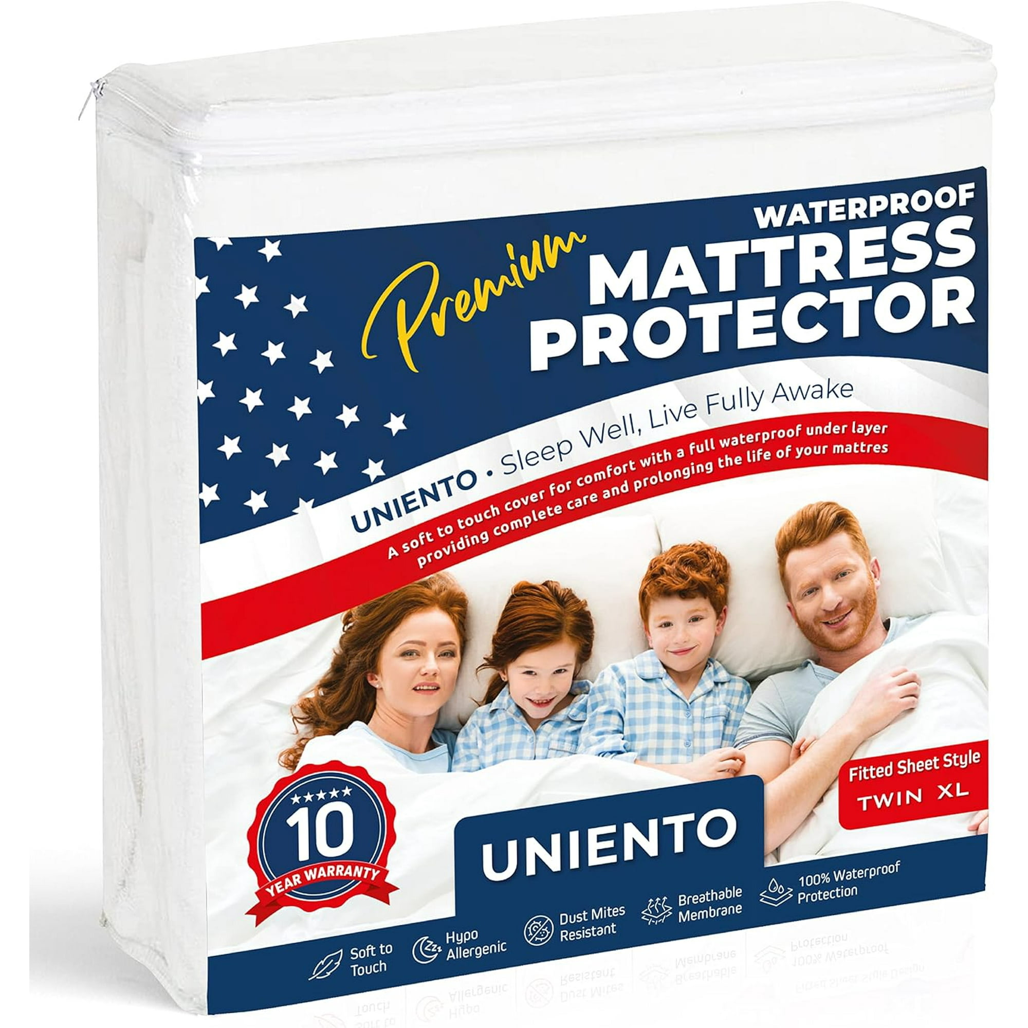 Click here for Siabc-Mattress Protector Fitted Twinxl - College D... prices