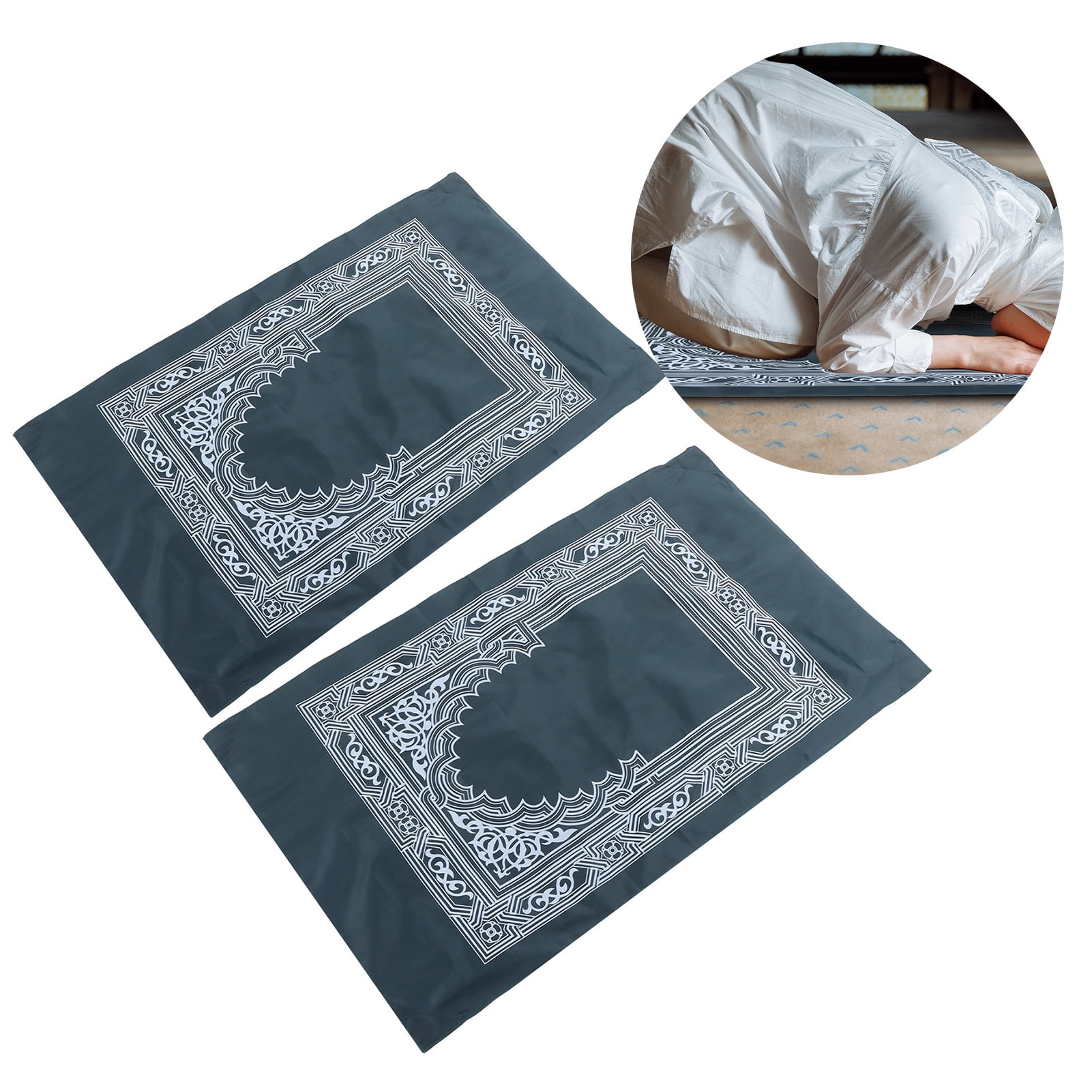 Click here for Spptty Portable Prayer Mat praying Rug 2pcs Prayer... prices