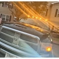 5pc Clear Lens Cab Roof Marker Lamps w/Amber Yellow Full Strip LED ...