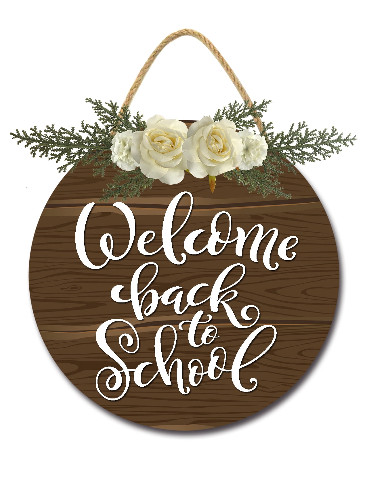 Eveokoki Back To School Door Sign Classroom Door Hanger Back to School ...