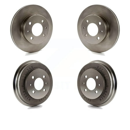 Front Rear Disc Brake Rotors Drums Kit For Hyundai Accent K8-102167 ...