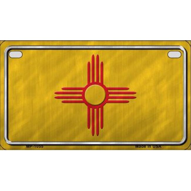 Smart Blonde MP-1055 New Mexico State Flag Metal Novelty Motorcycle ...
