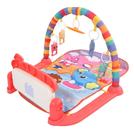 Baby Gym Piano Mat, Tummy Time Mat Musical Activity Center With Music ...