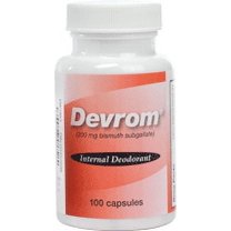 Devrom Flatulence Deodorizer Capsules - Fast-Acting Internal Deodorant ...