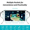 3 Pack Starry Frog Waist Aprons with 3 Pockets - Waitress Waiter Server ...