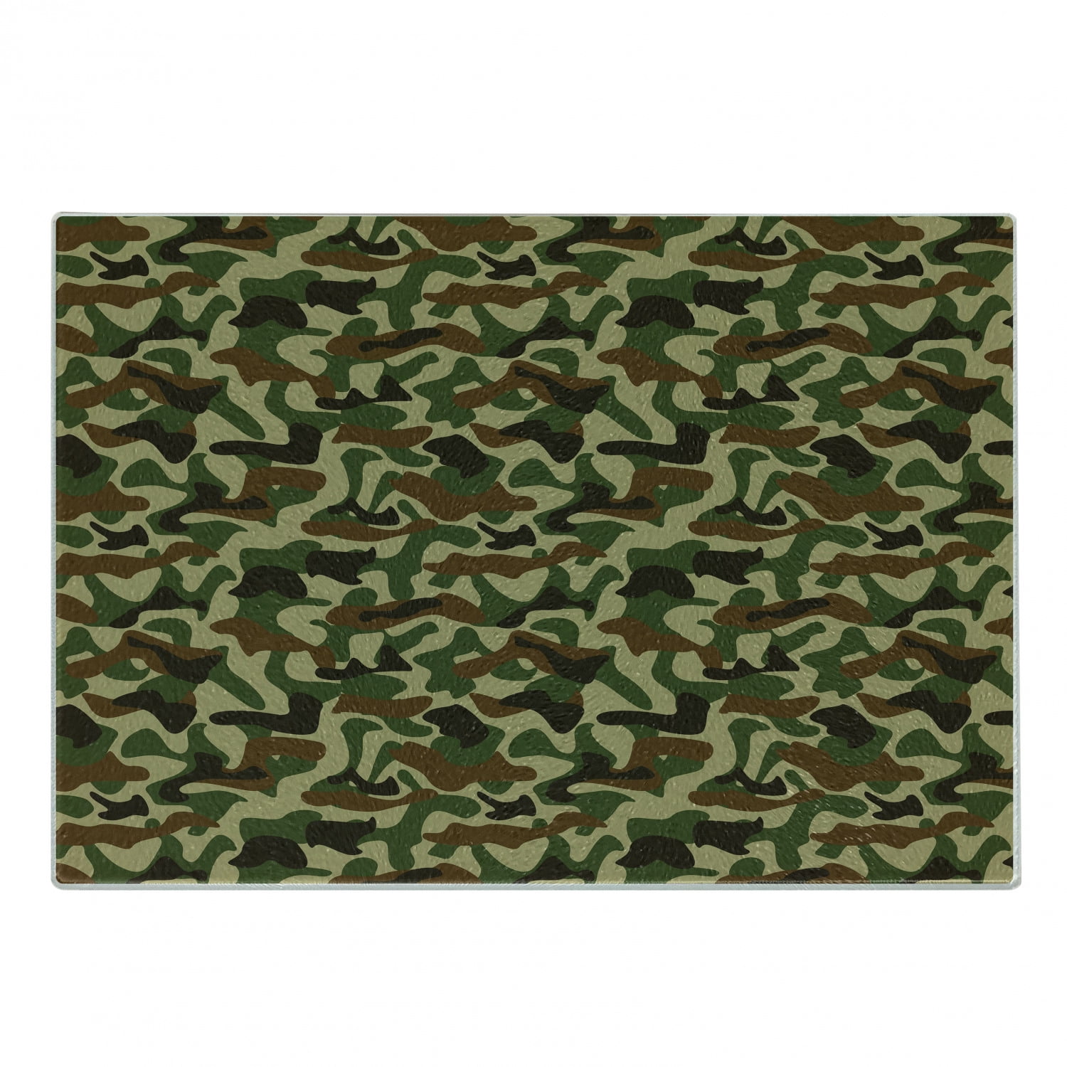 Camouflage Cutting Board, Squad Uniform Design with Vivid Color Scheme ...