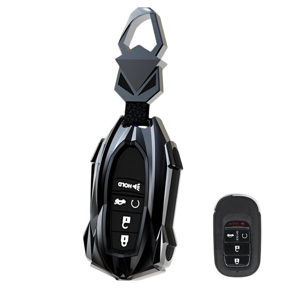 Au-TOMOTIVE GOLD CRV Black Anodized Aluminum Valet Key Fob - Walmart.com