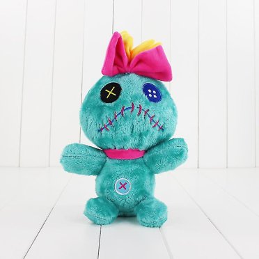 Disney Lilo Plush Doll: 11-Inch Green Stitch Scrump Stuffed Animal ...
