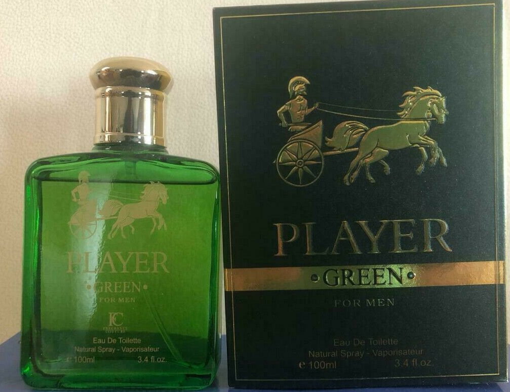 Fragrance Couture Player Green for Men Eau de Toilette, 3.4 Ounce ...