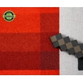 Minecraft Red TNT Block Square Area Rug | 52 Inches | Kids Room ...