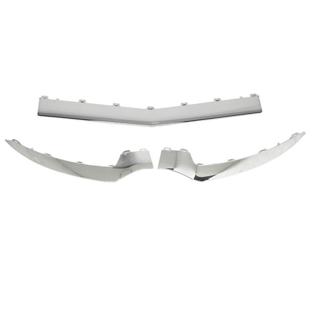 Front Bumper Lower Molding Trim, Gloss Direct Fit Car Front Body Kit ...