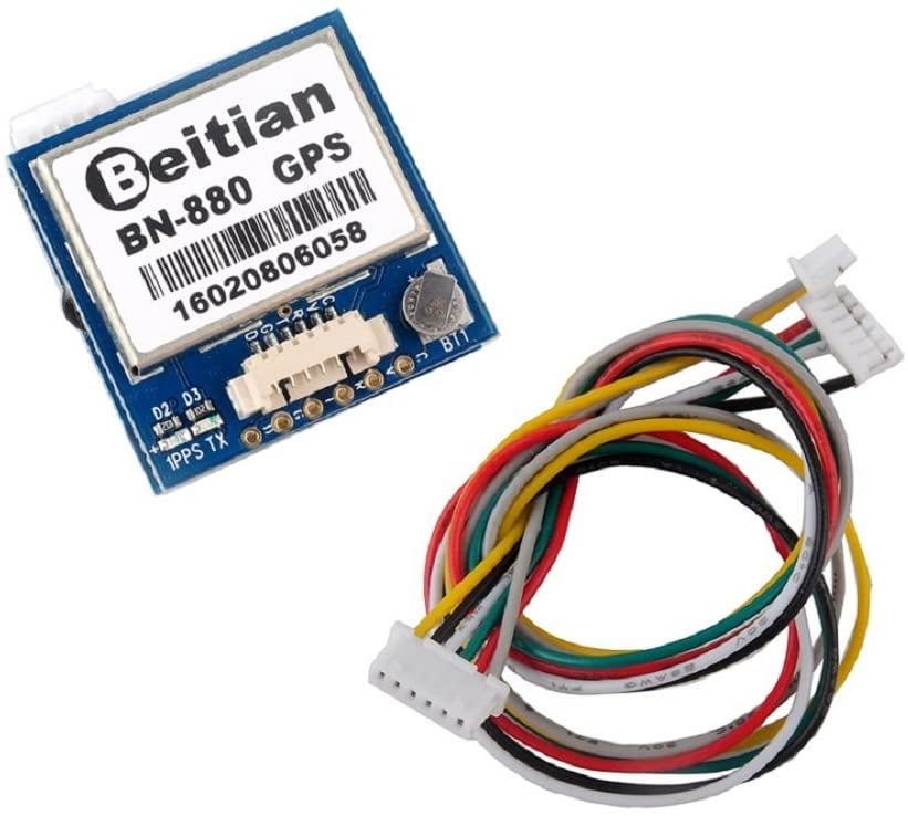 Geekstory BN-880 GPS Module U8 with Flash HMC5883 Compass + GPS Active ...