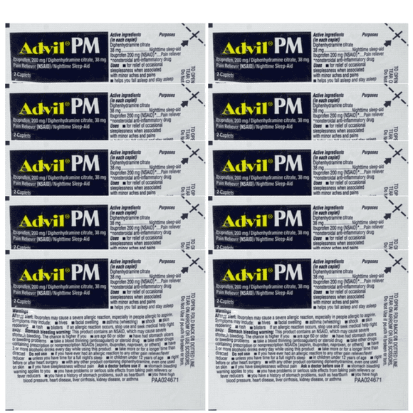 Individual Advil Packets
