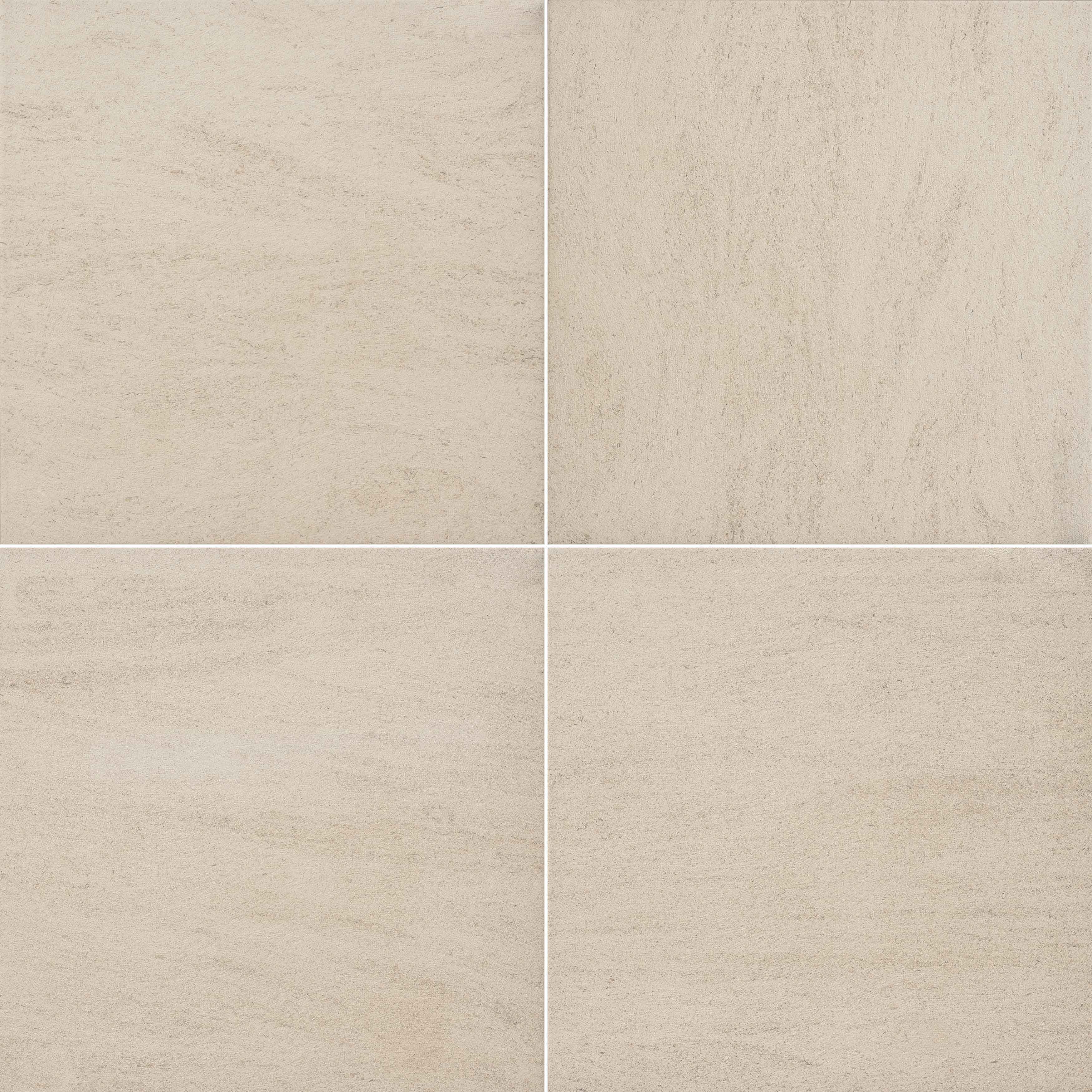 MSI Living Style Beige 24 in. x 24 in. Matte Porcelain Paver Floor Tile ...