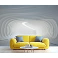 3D Geometric Tunnel Murals, Optical Illusion Wall Mural For Living Room ...