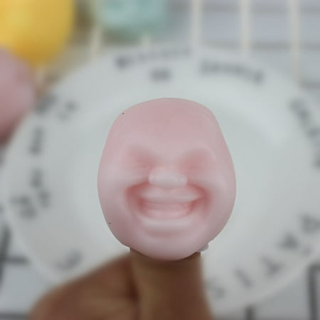 Face stress ball face squeeze ball face reliever ball doll relief toy ...