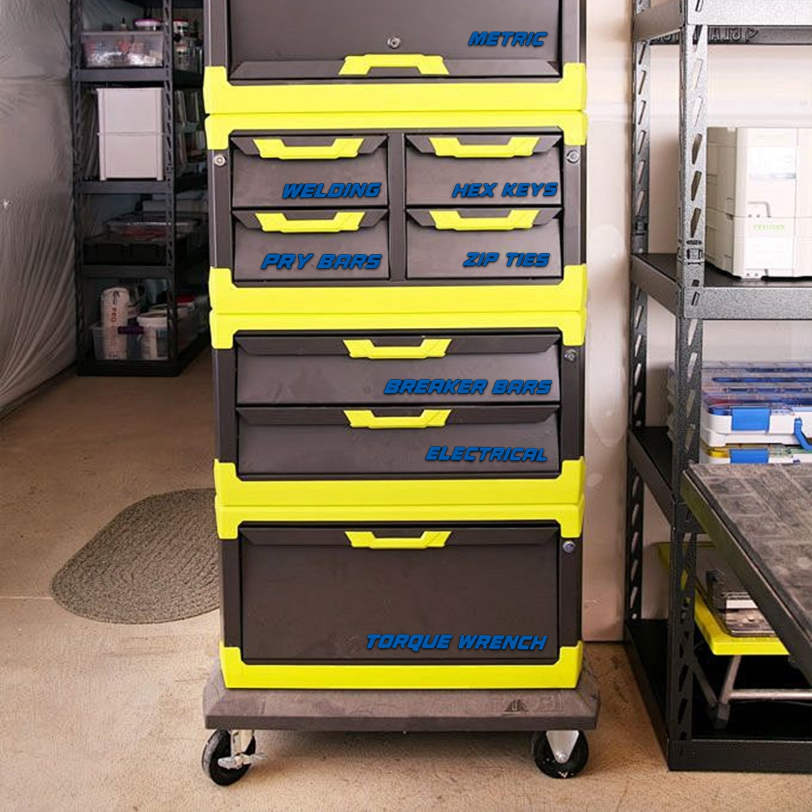 Click here for Dadiaei 23 Pcs Magnetic Tool Box Organization Labe... prices