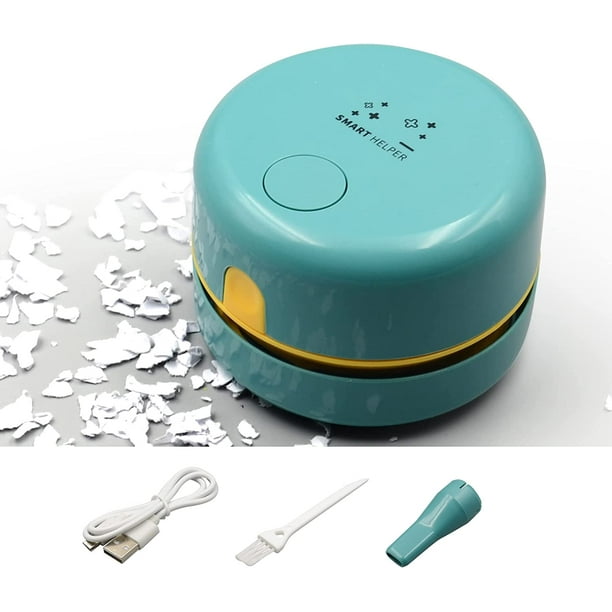 Mini Cordless Desktop Vacuum Cleaner, 360° Rotating, Portable Table ...