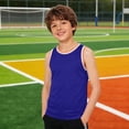 Boys Mesh Athletic Basketball Jersey Crew Neck Hip Hop Sports Shirts ...