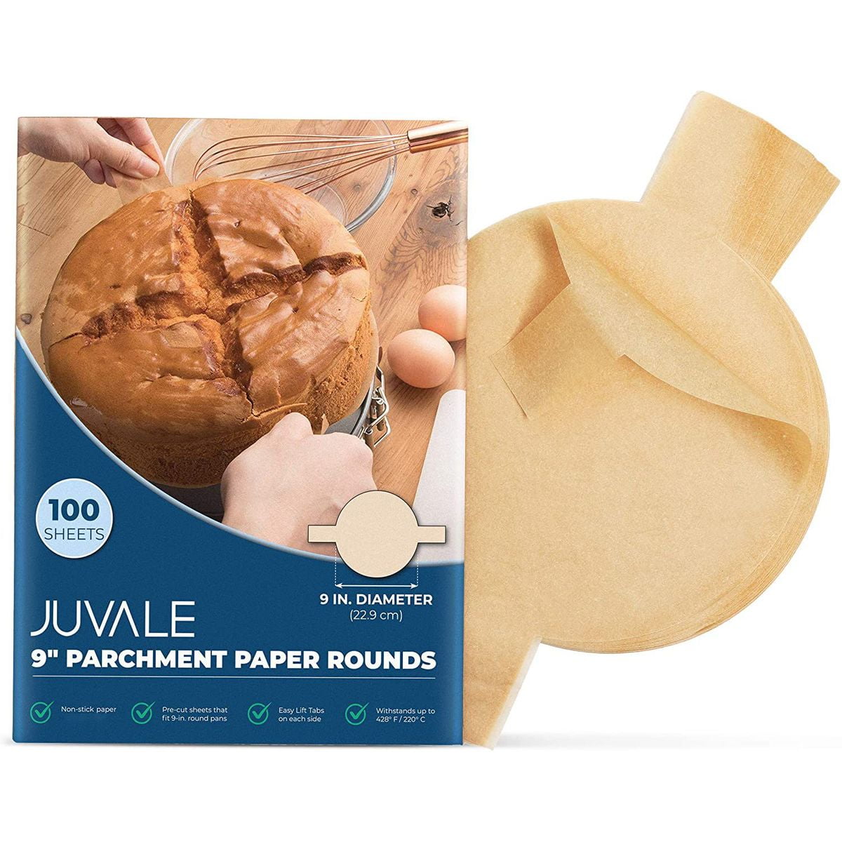 Parchment Paper Rounds 100 Count 9 Inch Parchment Rounds Round parchment-paper-rounds-100-count-9-inch-parchment-rounds-round