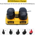7.2V-18V Dual Port Fast Charger DC9320 Replacement for Dewalt 18V 14.4V ...