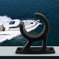 Durability Boats Hook Clamps Reinforced Black Nylons Simple Mounting ...