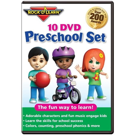 Rock N Learn Preschool DVD, Set of 10 | Walmart Canada