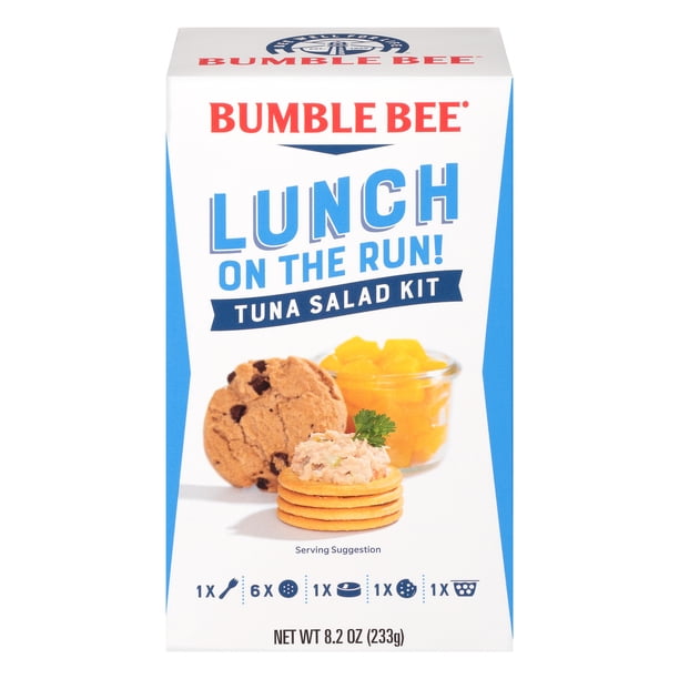 Bumble Bee Lunch On The Run Tuna Salad with Crackers Kit, 8.2 oz ...