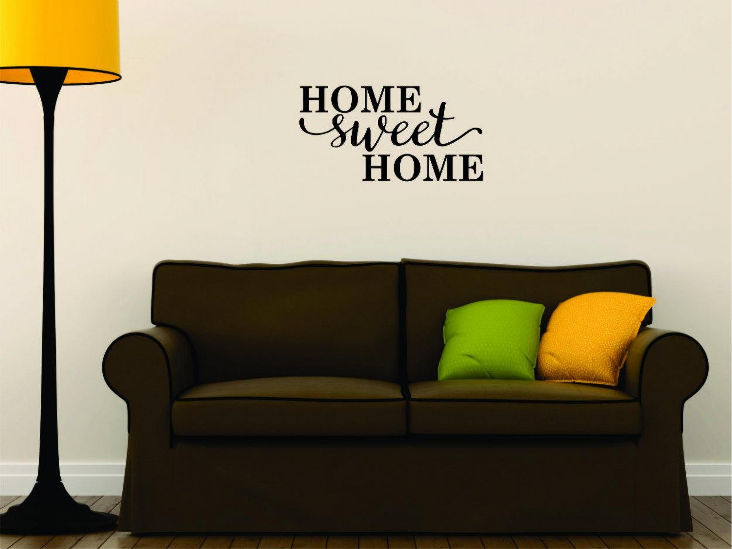 Sweet Home Welcome Cozy Fireplace Housewarming Enter Retirement Lodging ...