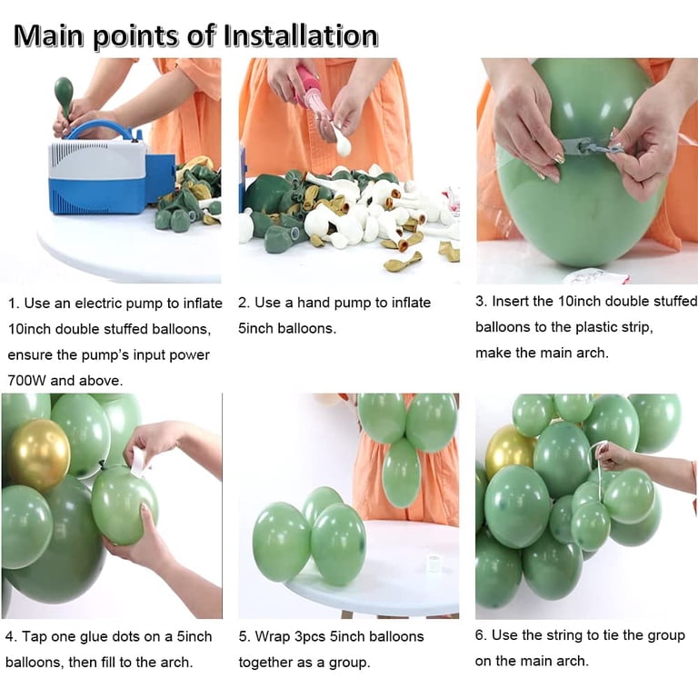 How To Make Balloon Columns