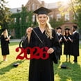 Graduation Wooden Hanging Sign Class of 2026 Wall Decor Celebration ...