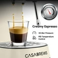 Casabrews 20 Bar Automatic Cappuccino Espresso Machine with Milk ...
