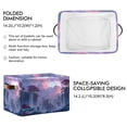 2PCS Square Storage Basket Home Storage Bins Bedroom Storage Basket ...
