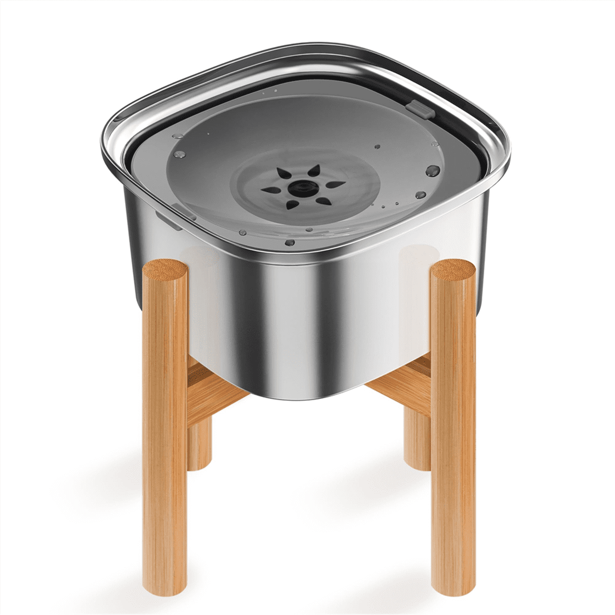 Click here for Unbranded 3l Elevated Dog Water Bowl 101oz Stainle... prices