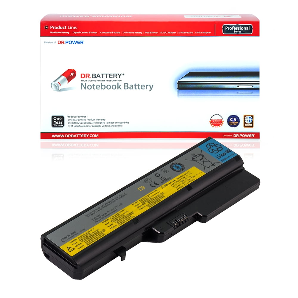 Dr. Battery - Replacement For Lenovo Essential G780 / V470 / V570 / B470 / B570 / B575e / G460 / G560 / L09m6y02 / L09s6y02 / L10c6y0 / L10c6y02 / L10