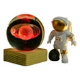 CheAAlet Galaxy Crystal Ball Night Light - Engraved Crystal Orb with ...
