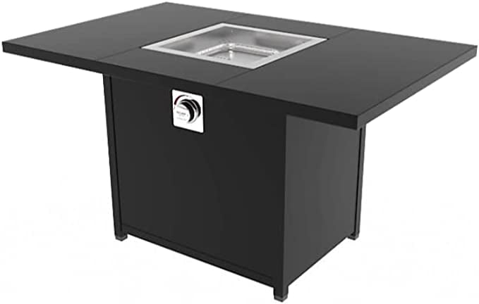 Outland Living Fraser 435 Model Rectangle Fire Pit Table for Outside ...