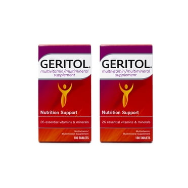Geritol Complete High Potency Iron Supplement, Multivitamin Nutrition ...