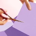50 Sheet 8.5 x 11 Inch Purple Card Stock Paper 5 Solid Lavender Colors ...
