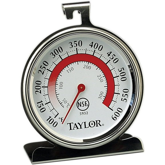 Taylor Precision Products Large Dial Oven Thermometer 5932 - Instant ...
