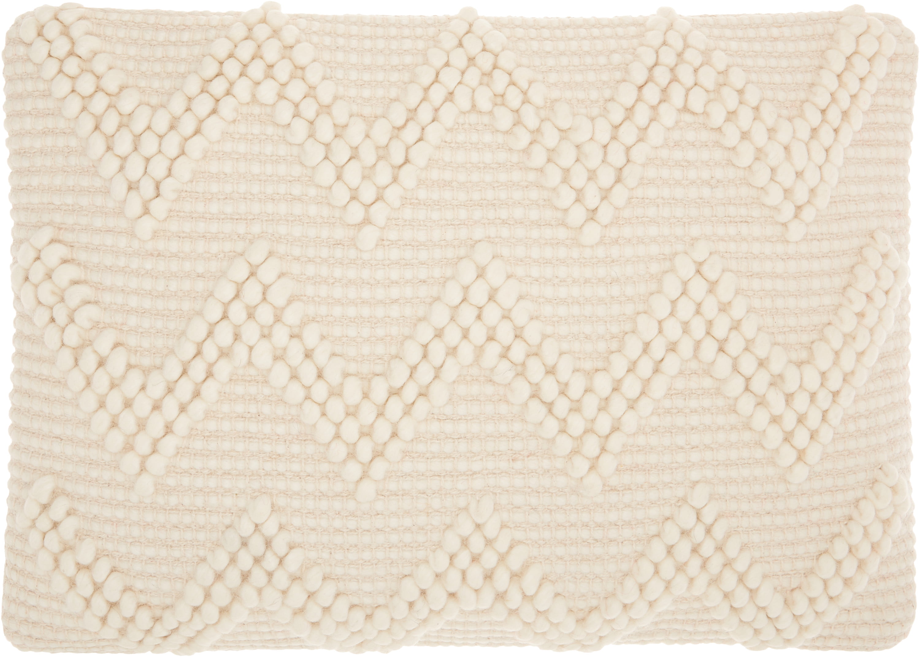 Nourison Life Styles Ivory Decorative Throw Pillow , 14" x 20 ...