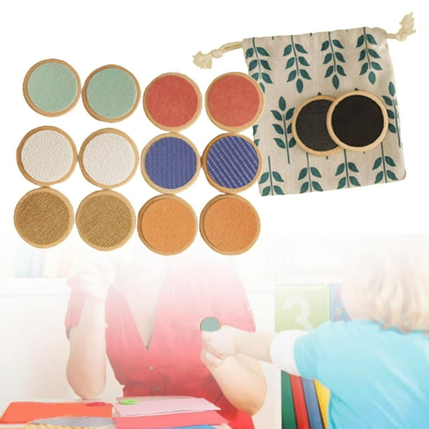 Wooden Tactile Board Educational Sorting Teaching Game Teaching Aids