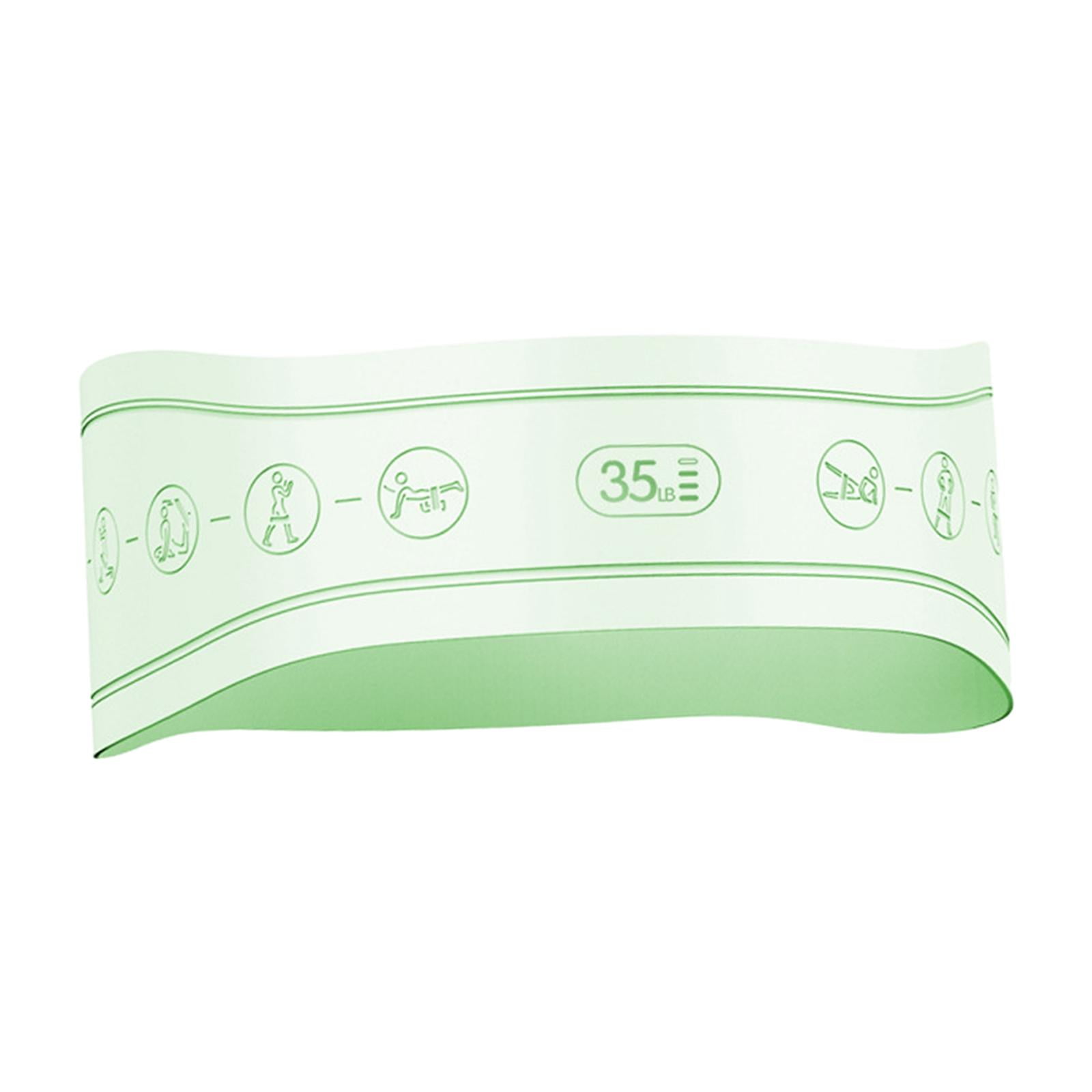 Banda de resistencia a la cadera Zulema Banda para glúteos Verde 35 ...