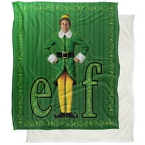 "Elf Movie Christmas Cartoon Characters Fleece Throw Blanket, Buddy the ...