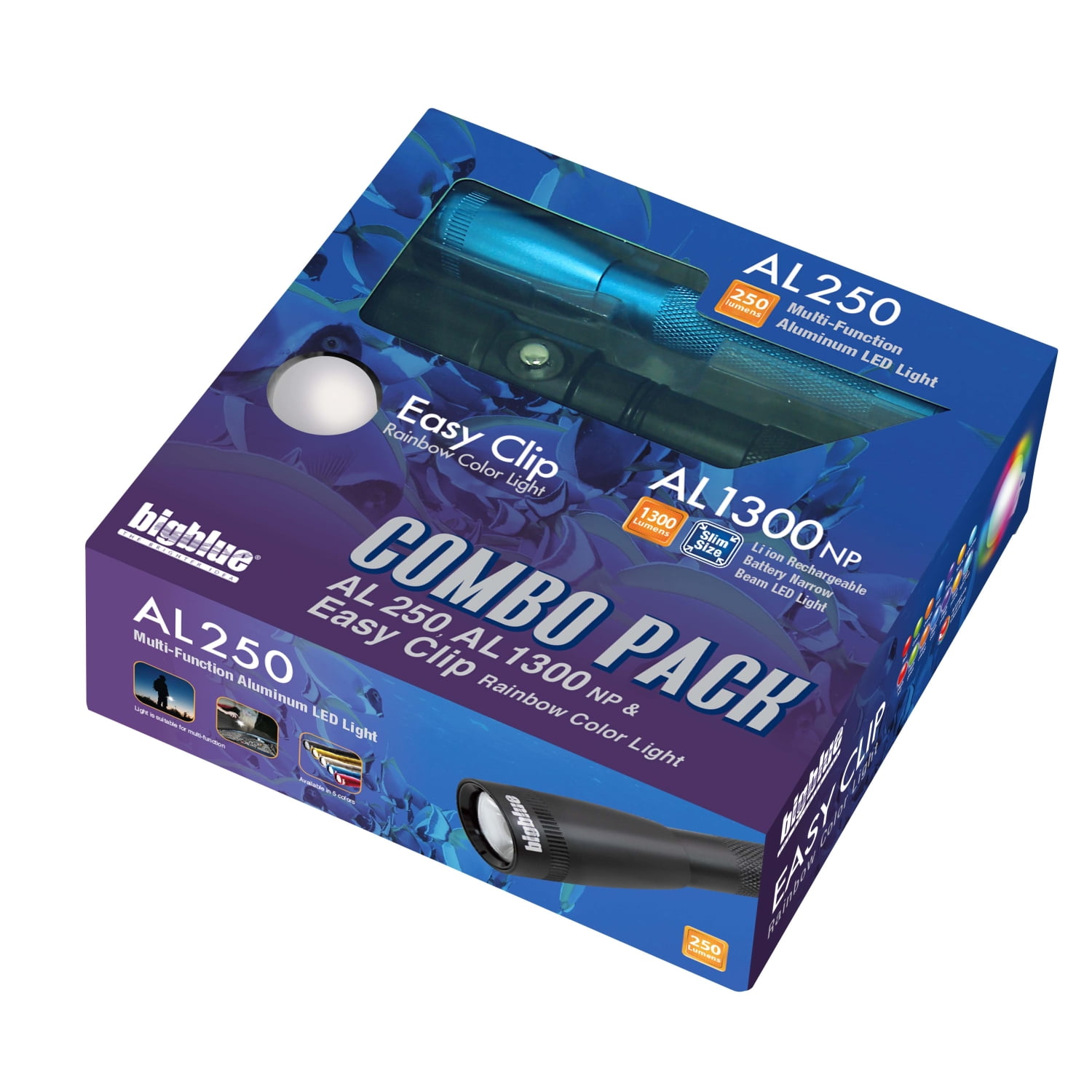Bigblue Combo Pack AL250/AL1300NP, Easy Clip Rainbow - Walmart.com