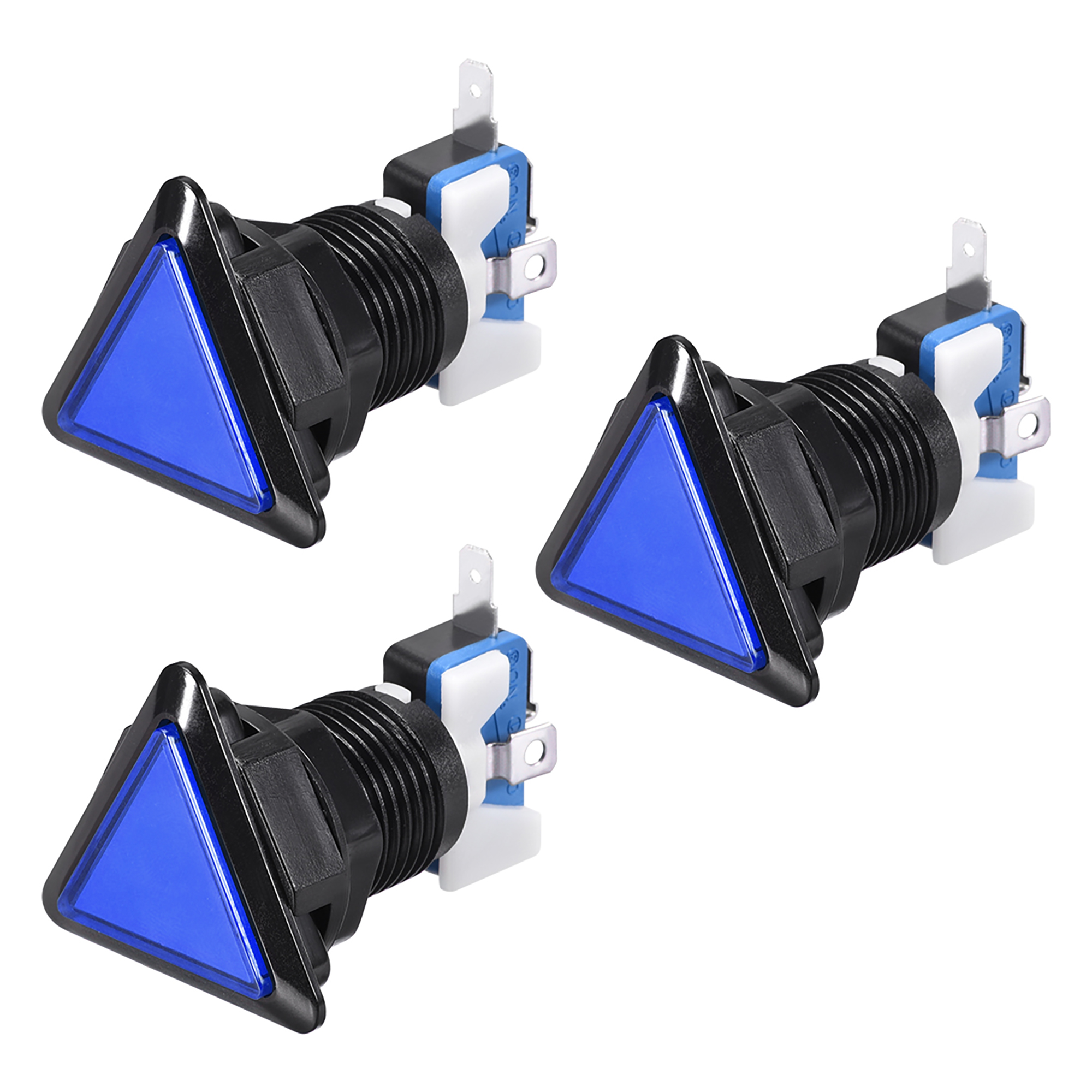 Game Push Button 39x39x39 Triangle 12V LED Illuminated Push Button ...