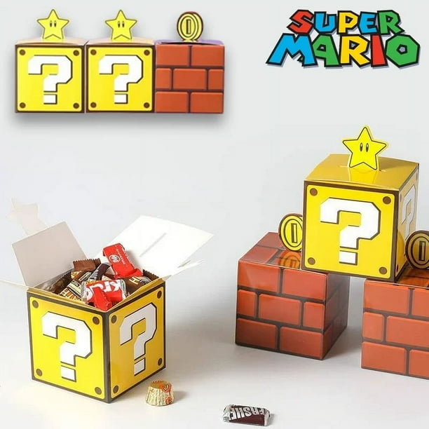 Caja de regalo de Super Mario Bros, cajas de dulces de anime ...