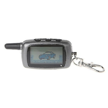 Lcd Remote Controller Keychain 2-way Car Alarm For Starline A6 Keychain ...